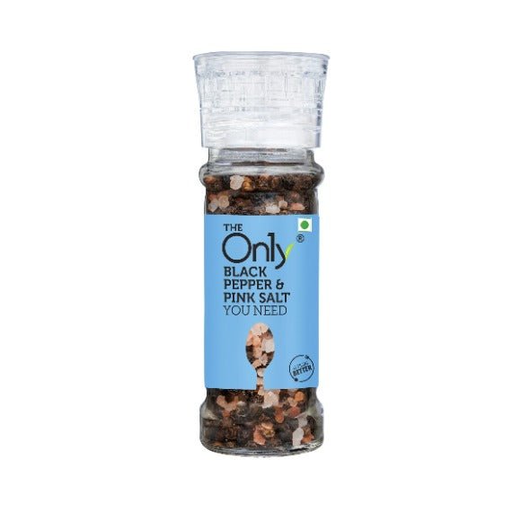 Black Pepper & Pink Salt Grinder – Freshmills
