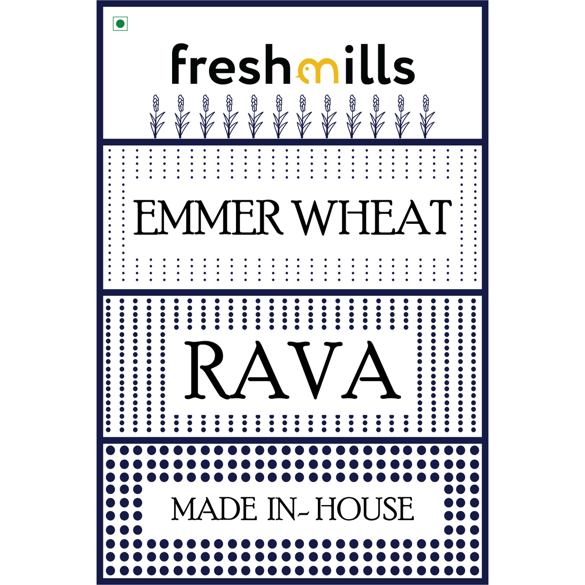 Freshmills Emmer Wheat Rava