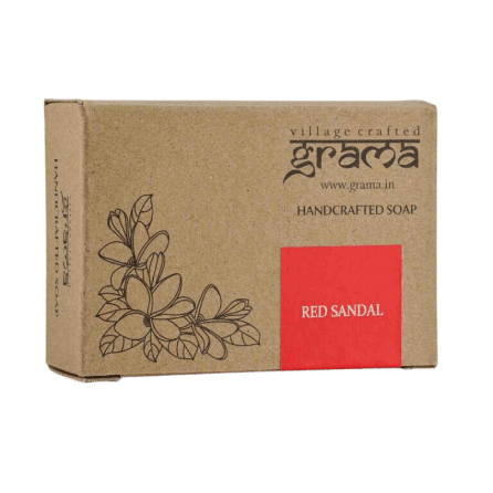 Handcrafted Red Sandal Soap – Freshmills