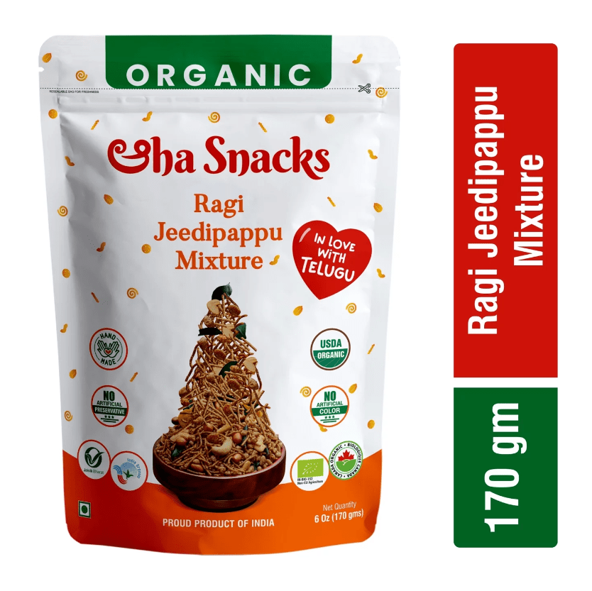 Organic Ragi Jeedipappu Mixture – Freshmills