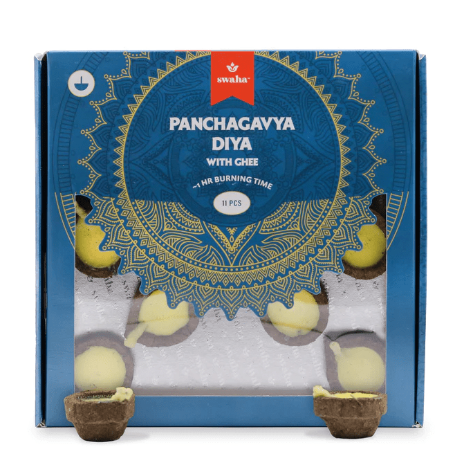 Panchagavya Diya with Ghee – Freshmills